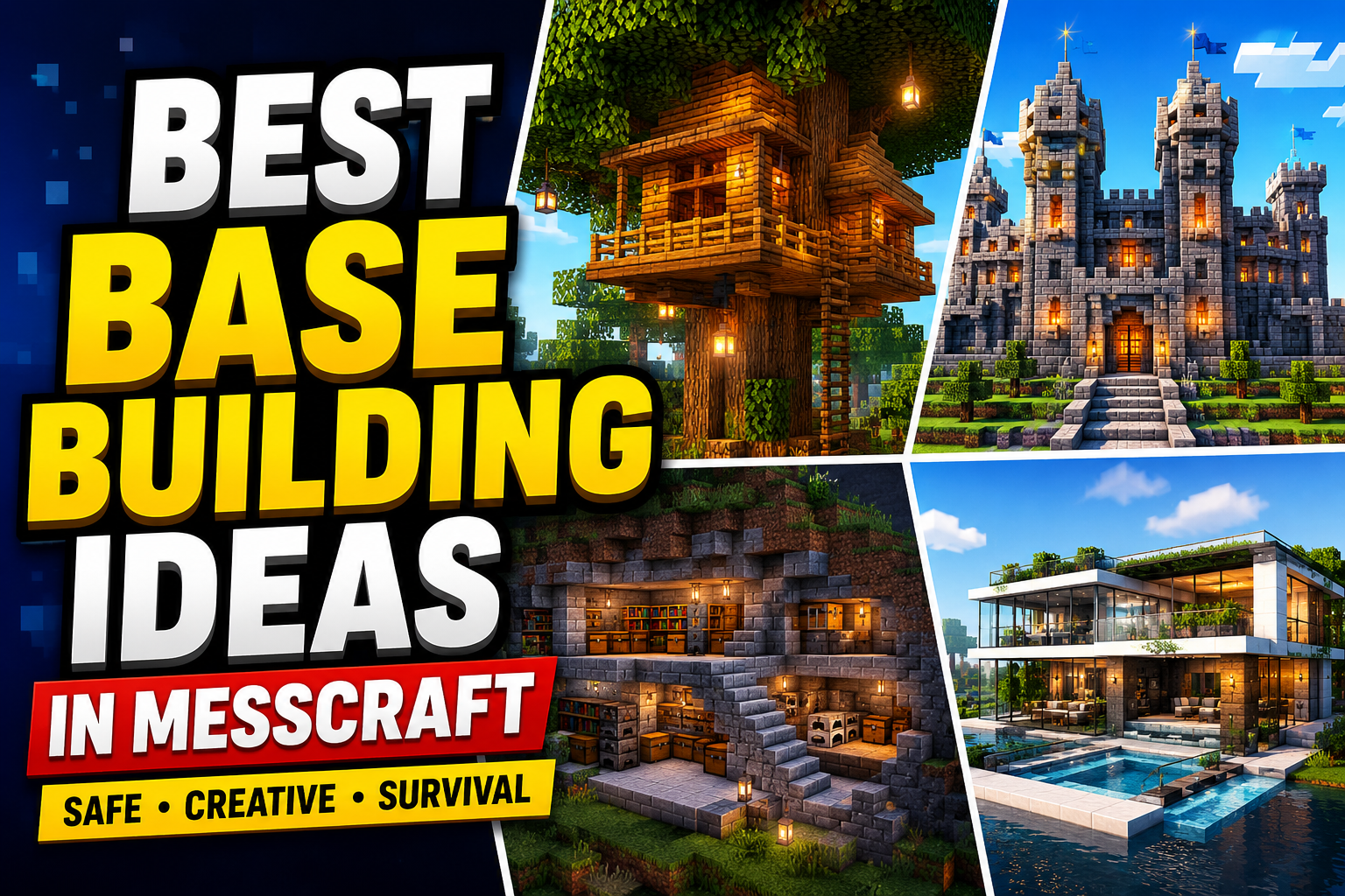 Best Base Building Ideas in Messcraft